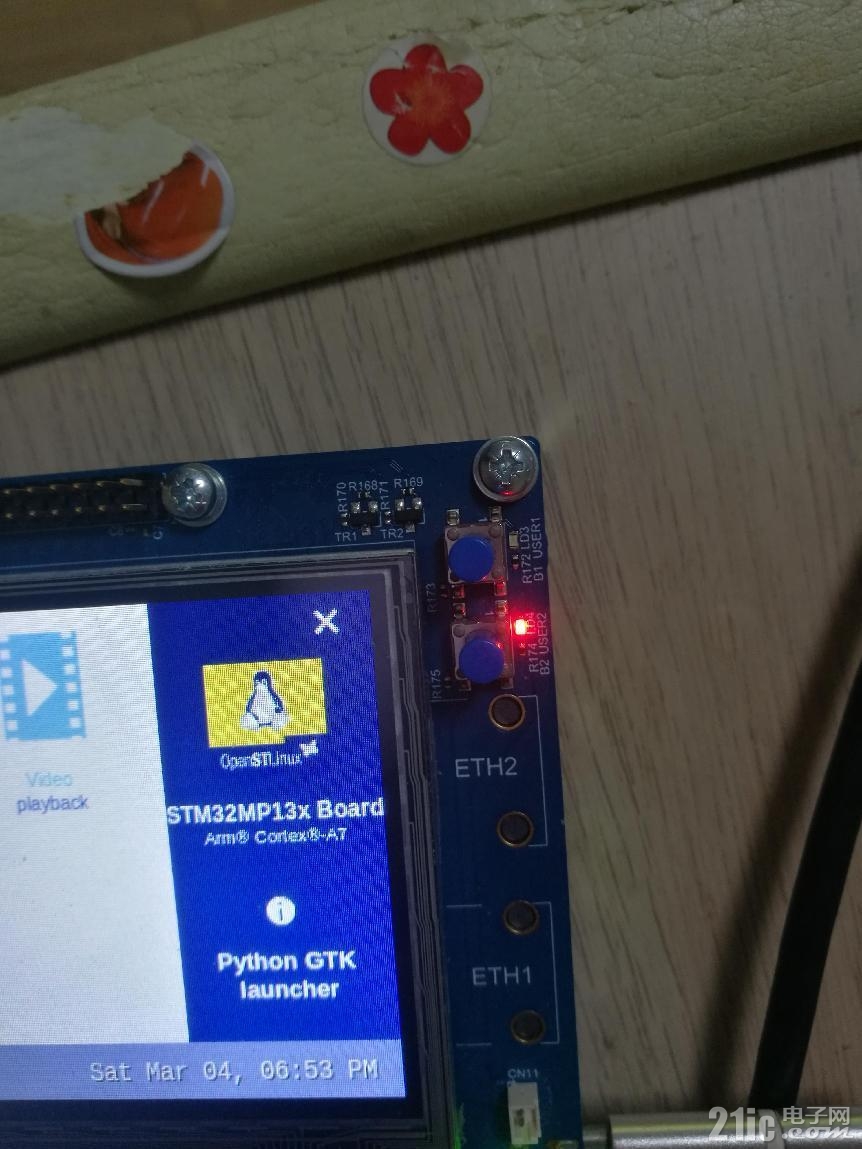 [STM32MP1]【STM32MP135F-DK测评】控制板载LED-CSDN博客