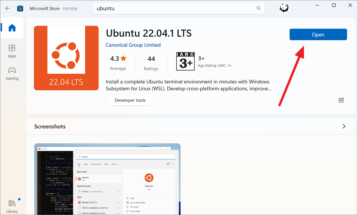 Install Ubuntu using WSL on Win11-CSDN博客