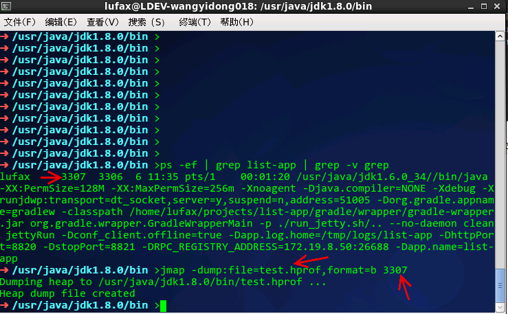 java生成dump文件_dump文件生成和分析查看-CSDN博客