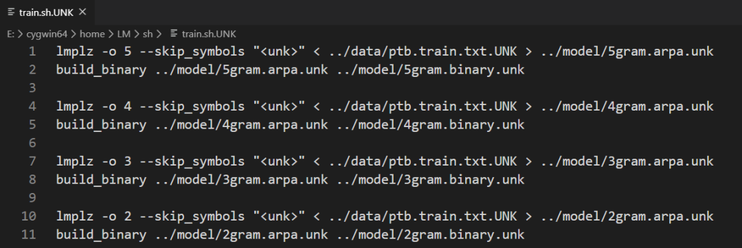 用eviews做svar模型_【语言模型】用KenLM来做完形填空-CSDN博客