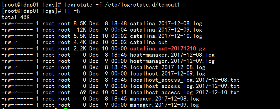 Tomcat日志切割工具 logrotate_logrotate tomcat-CSDN博客
