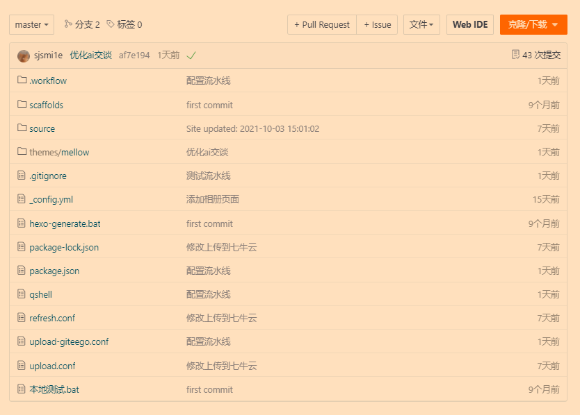 基于gitee-go的ci流水线部署hexo博客_gitee怎么ci-CSDN博客