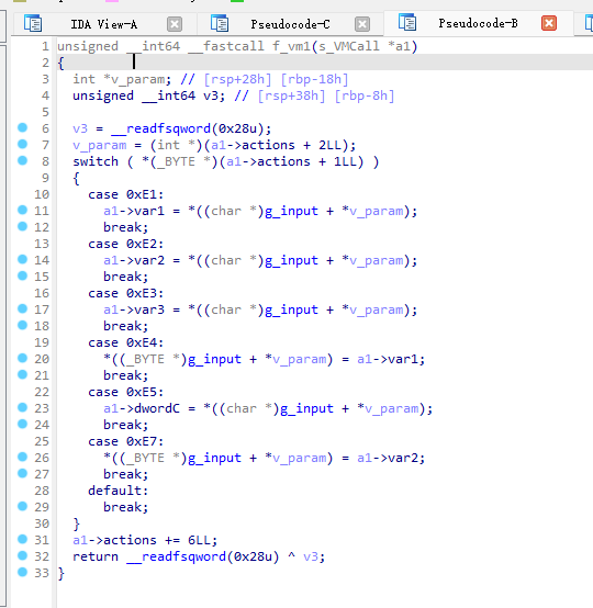 CTF逆向-[GWCTF 2019]babyvm-WP-虚机模拟流程反向编码和z3约束求解器解方程工具的使用-CSDN博客