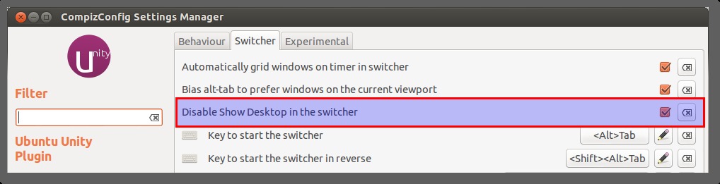 linux桌面和应用切换TAB,如何从Alt-Tab(应用程序)切换器中删除“Show Desktop”？-CSDN博客