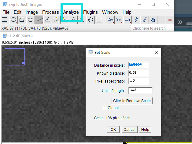 计算SEM电镜图中像素对应实际大小_如何通过sem照片计算面积-CSDN博客