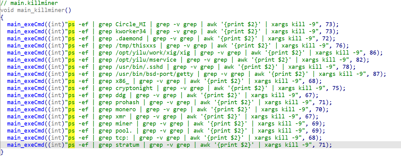 一例Mozi僵尸网络的挖矿蠕虫分析(workminer)_mozi 代码分析-CSDN博客