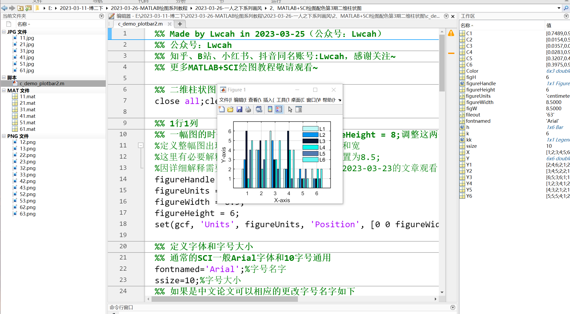 MATLAB | SCI绘图配色第三期 | 二维柱状图 | 一人之下_matlab三柱状图配色-CSDN博客