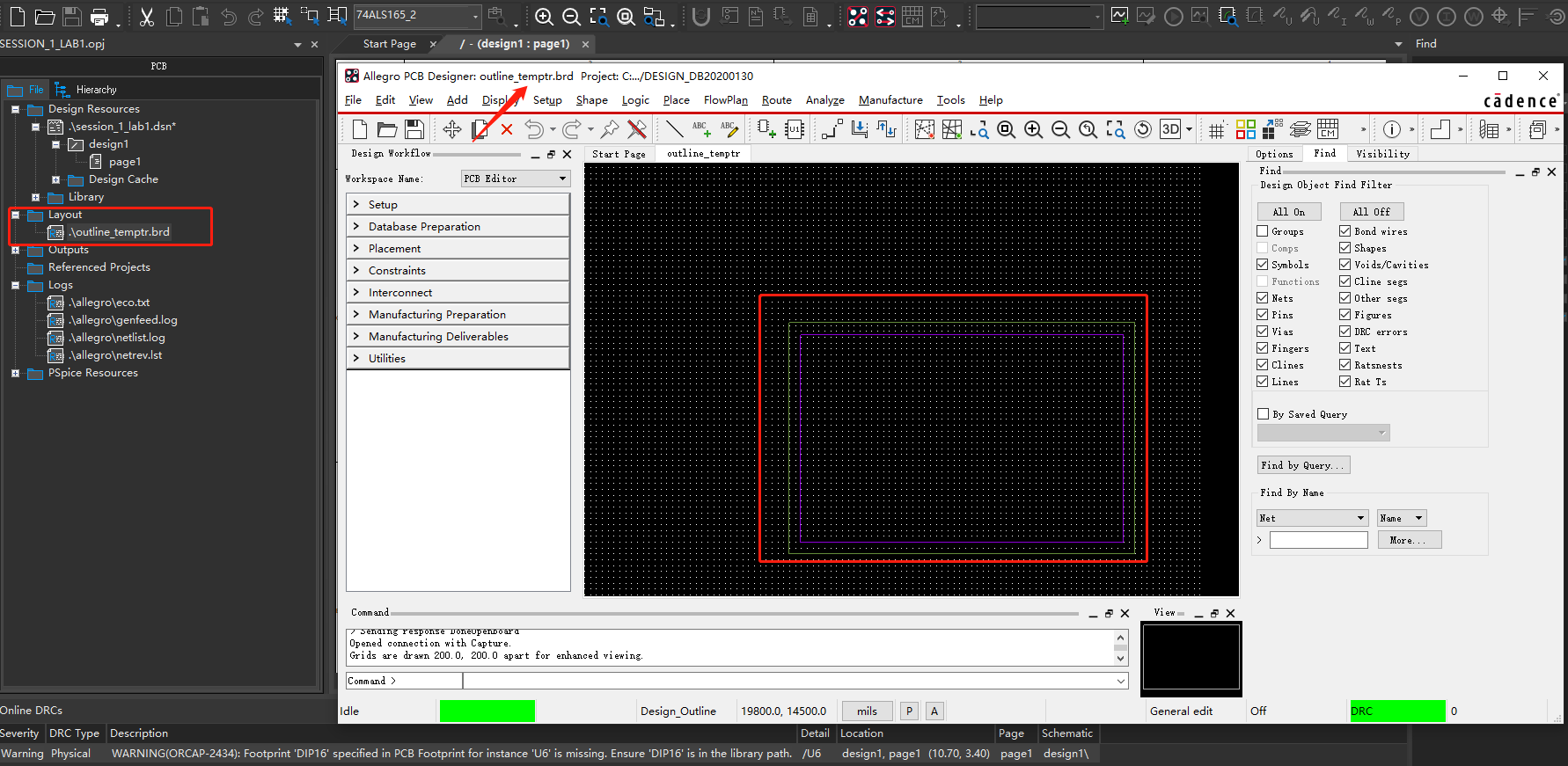 capture 原理图添加pcb封装_OrCAD Capture 17.4 功能更新|原理图设计中创建和添加PCB Layout文件及同步的 ...