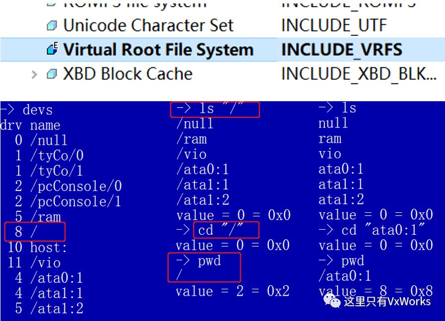 VxWorks file system and its format command use - Programmer Sought