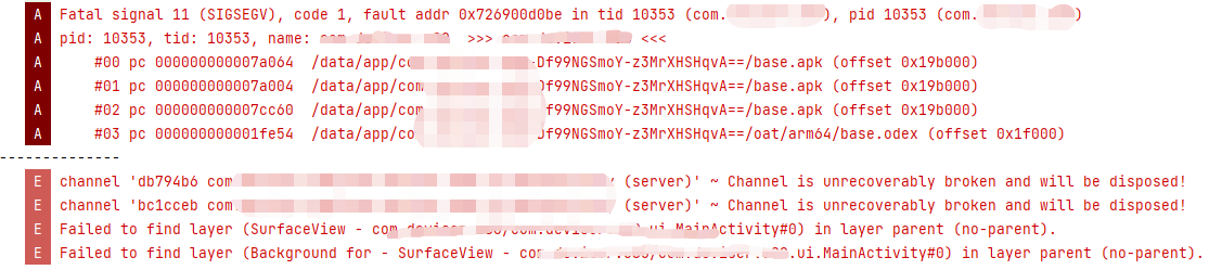 Fatal Signal 11 Sigsegv报错解决fatal Signal 11 Sigsegv Code 1 Fault Addr 0x2 Csdn博客 4281