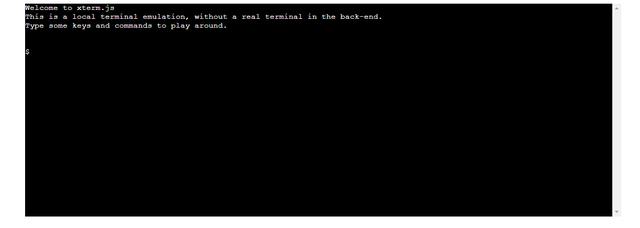 html5 terminal,可用于浏览器Web应用的终端组件——Xterm.js-CSDN博客