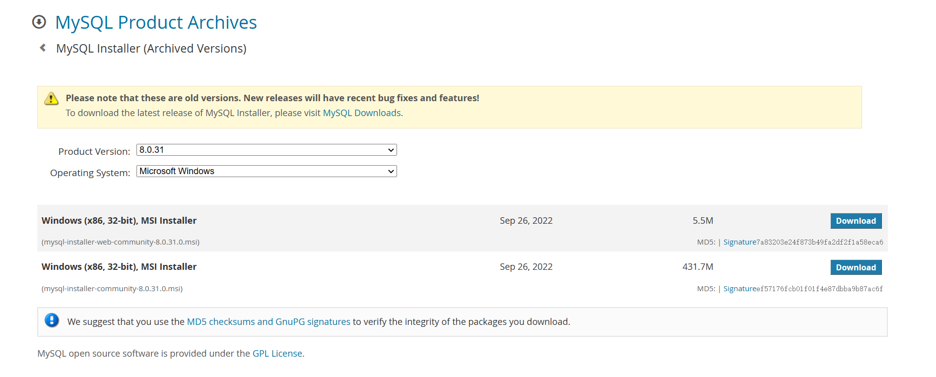 MySQL安装教程_mysql-installer-web-community-8.0.31.0安装教程-CSDN博客