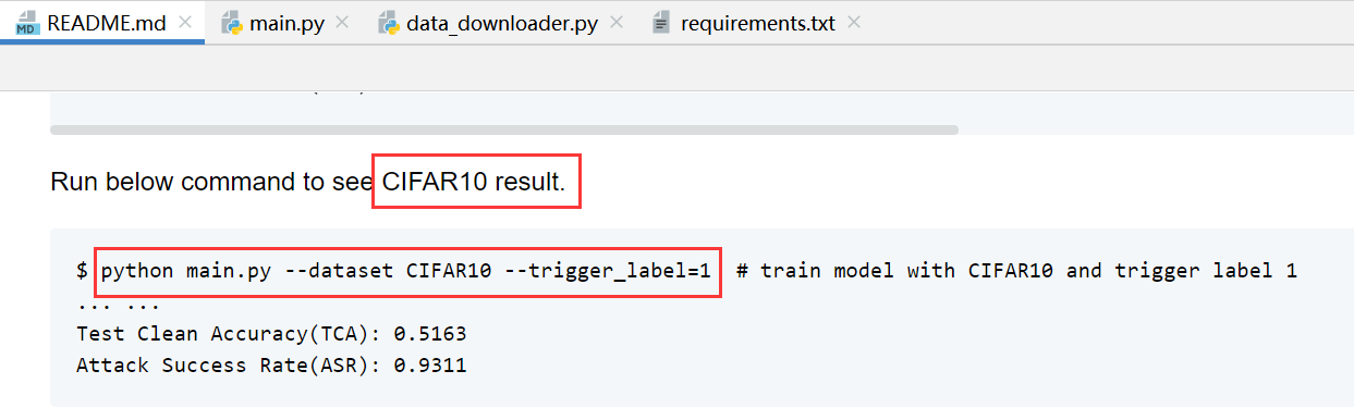 【后门攻击】BadNets代码复现（pytorch）-CSDN博客