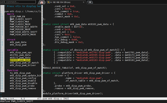用vim Ctags Taglist阅读源码 Vim Taglist Csdn博客