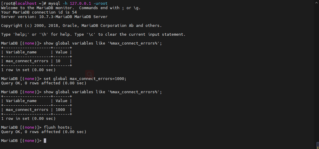 隐藏MySQL/MariaDB真实版本信息_tidb server版本泄露-CSDN博客
