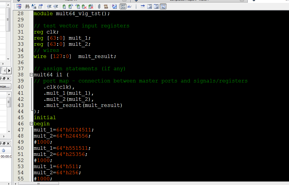 基于FPGA的64bit算术乘法器设计Verilog代码Quartus仿真_64bit二进制整数乘法器-CSDN博客