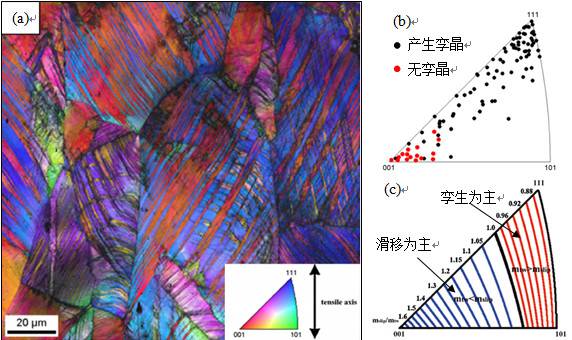 EBSD在孪晶分析中的应用_ebsd如何确定晶面-CSDN博客