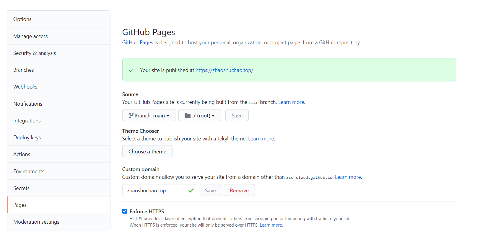 使用Hexo搭建个人博客，绑定GitHub以及个人域名_本地的hexo服务和github绑定起来-CSDN博客