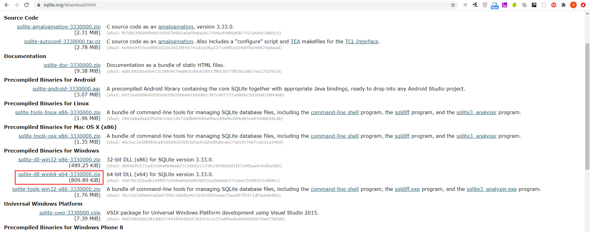 Windows 10 安装 SQLite_sqlite3 x64 dll下载-CSDN博客