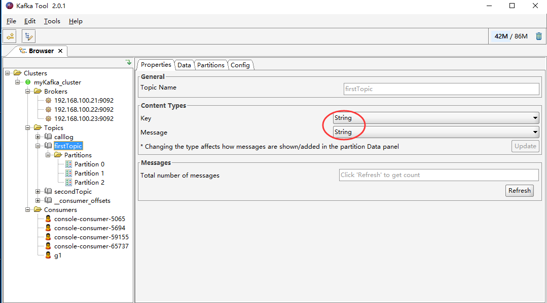 kafka可视化客户端工具（Kafka Tool）的基本使用 超详细_kafka tools-CSDN博客