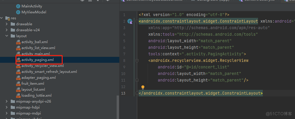 # 安卓中实现分页加载方案（二）——paging基于ItemKeyedDataSource的加载方式-CSDN博客