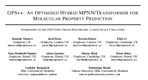 学术速运|GPS++:用于分子性质预测的优化混合MPNN/Transformer_transform 分子性质预测-CSDN博客