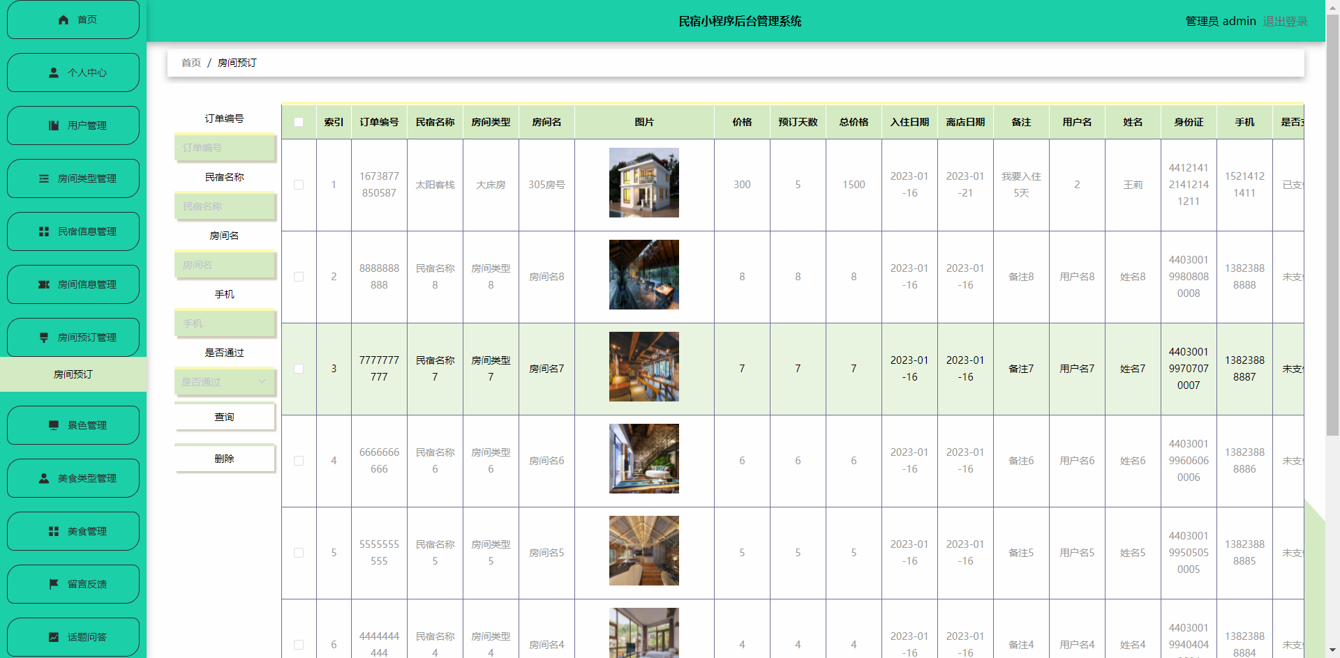 Php毕业设计选题酒店民宿微信小程序的设计与实现 Csdn博客