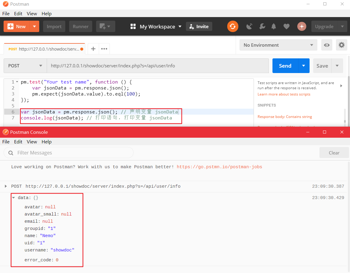 接口测试教程 PostMan-断言（后置脚本）_pm.response.json()-CSDN博客