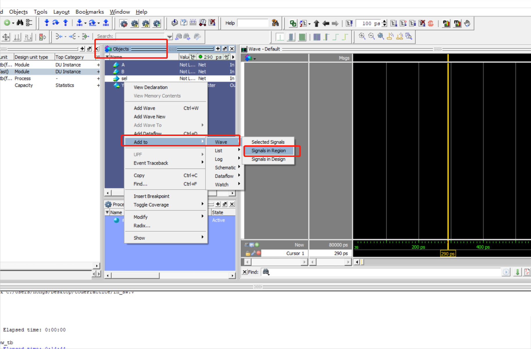 Modelsim仿真-CSDN博客