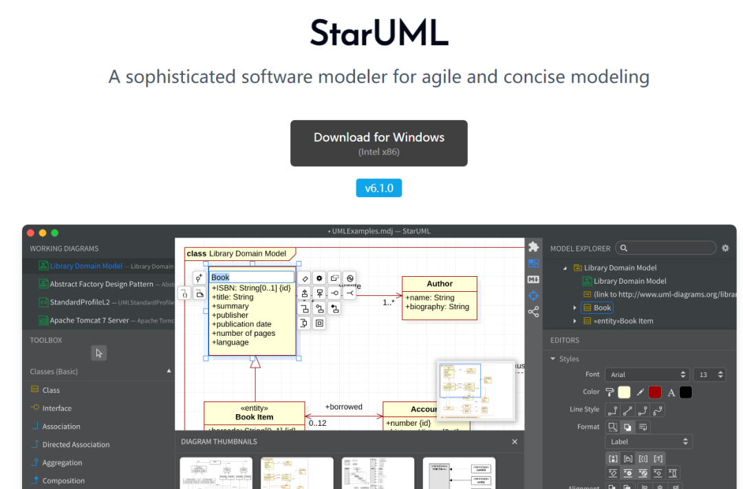 UML/SysML建模工具更新情况（截至2024年4月）共11款-UML Diagrammer_sysml建模工具软件-CSDN博客