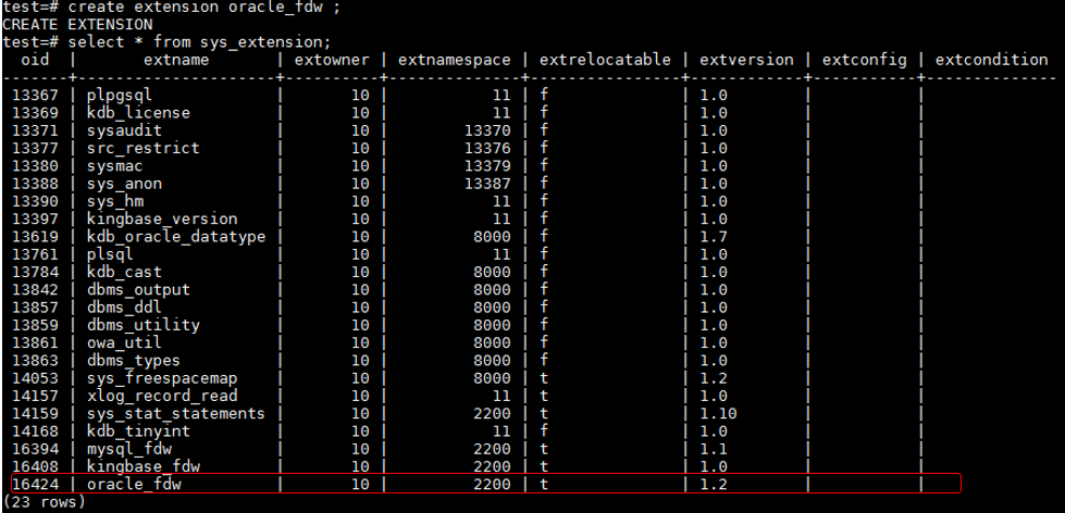 人大金仓数据库oracle_fdw扩展的使用_金仓数据库访问oracle-CSDN博客