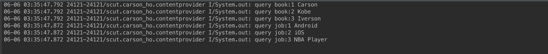Carson带你学Android：关于ContentProvider的知识都在这里了！_自定义contentprovider 找不到class-CSDN博客