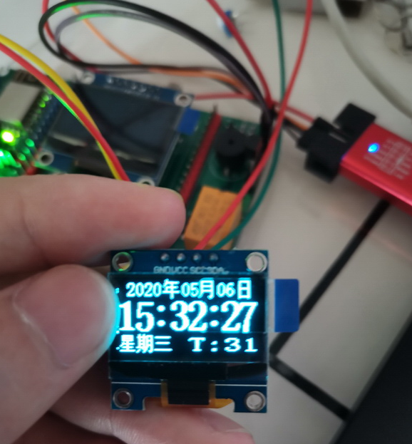 小项目源码 Stm32小项目(万年历)0 96寸oled时钟程序(附源码) Csdn博客