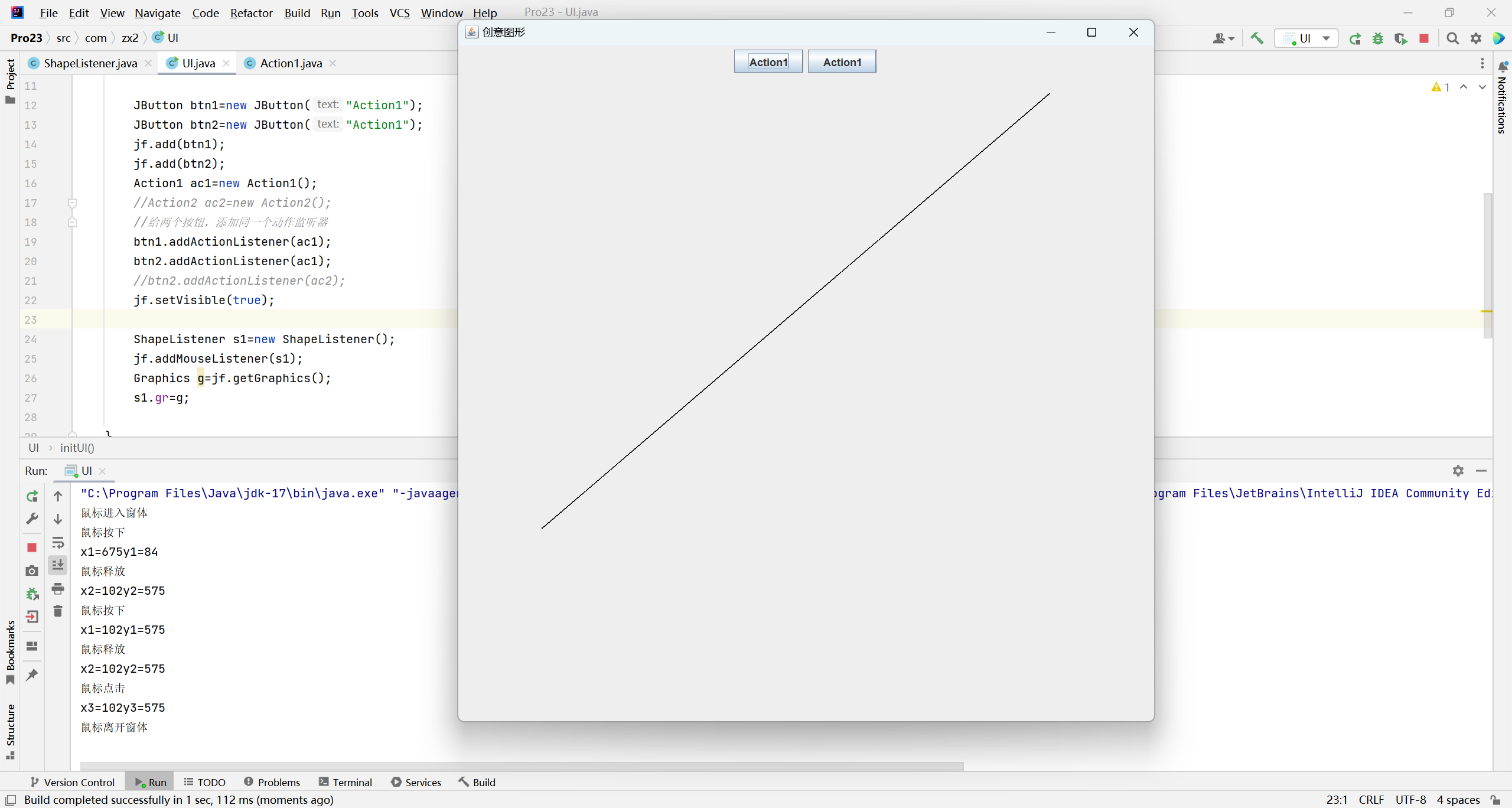 用java语言简单的实现在面板上画直线_java画直线-CSDN博客