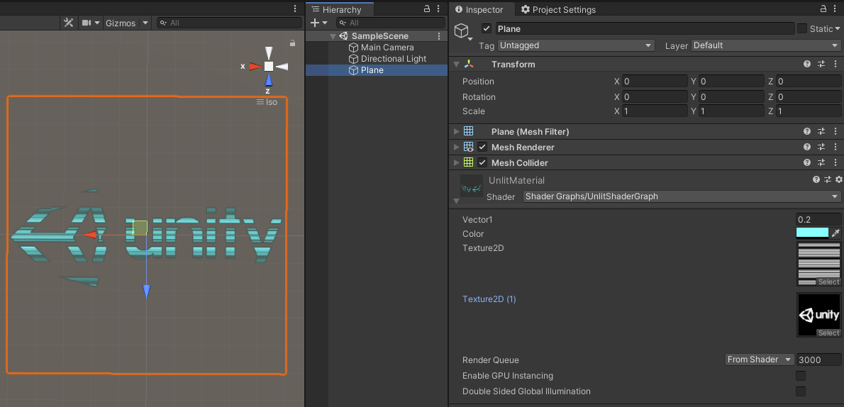 Unity 之 Shadergraph 实现全息效果入门级教程 U3d 选中全息材质 Csdn博客