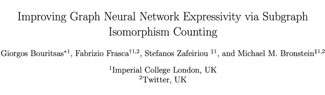 TPAMI 2022 | 利用子图同构计数提升图神经网络的表达能力-CSDN博客