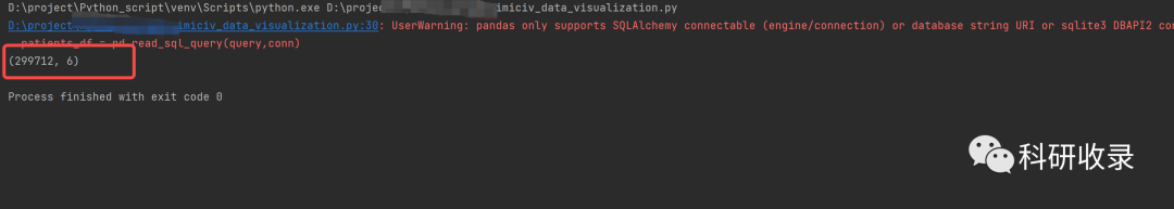 Python连接MIMIC-IV数据库并图表可视化_mimic数据库衍生表格配置-CSDN博客