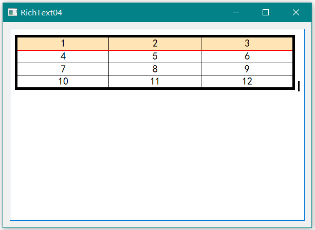 Qt 富文本处理（11）：表格和表格格式_qtexttable-CSDN博客