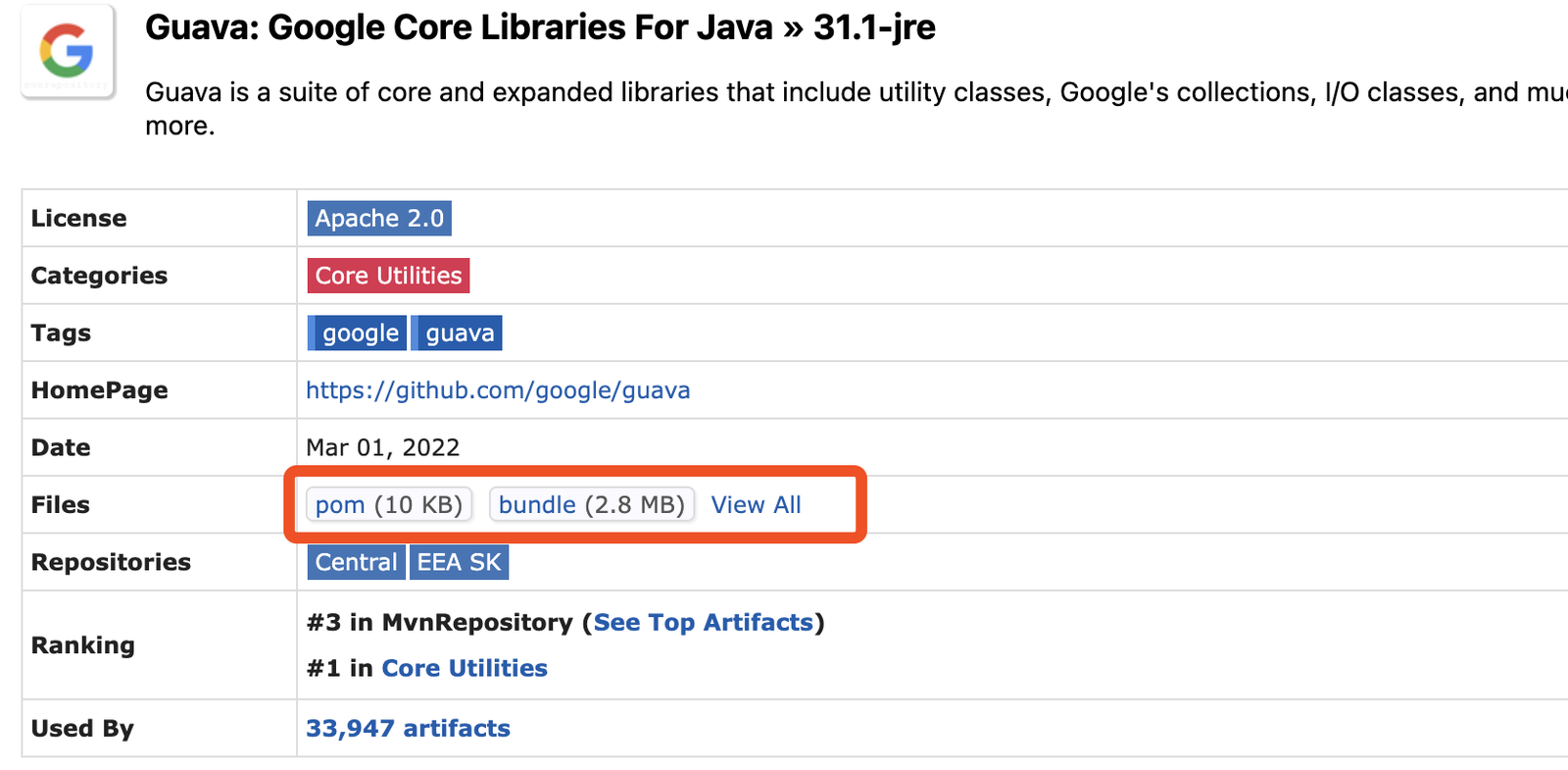 下载jar文件手动添加本地Maven仓库_guava-31.1-jre.jar-CSDN博客