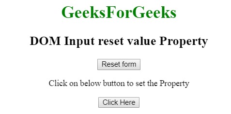 html重置按钮代码用法,HTML Input Reset value用法及代码示例-CSDN博客