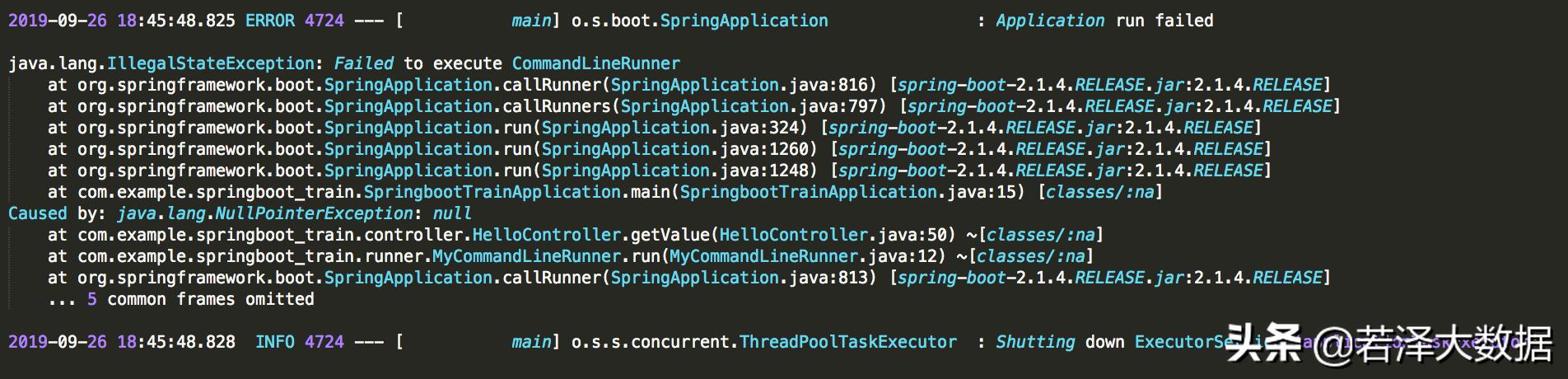 Springboot Autowired 注入失败 Spring Boot 项目在启动时调用接口 Csdn博客