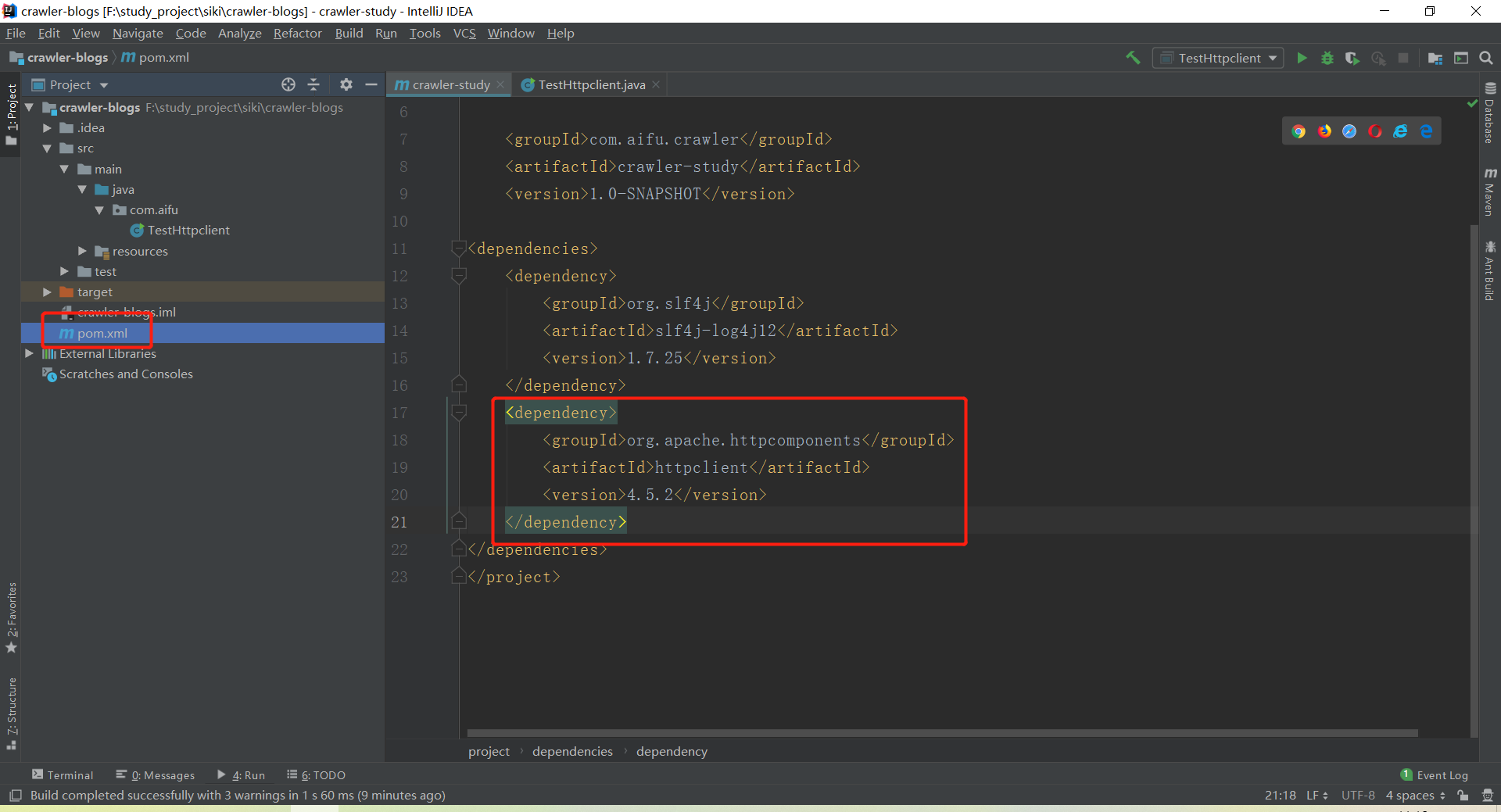 java爬虫模拟浏览器_java爬虫之使用HttpClient模拟浏览器发送请求方法详解-CSDN博客