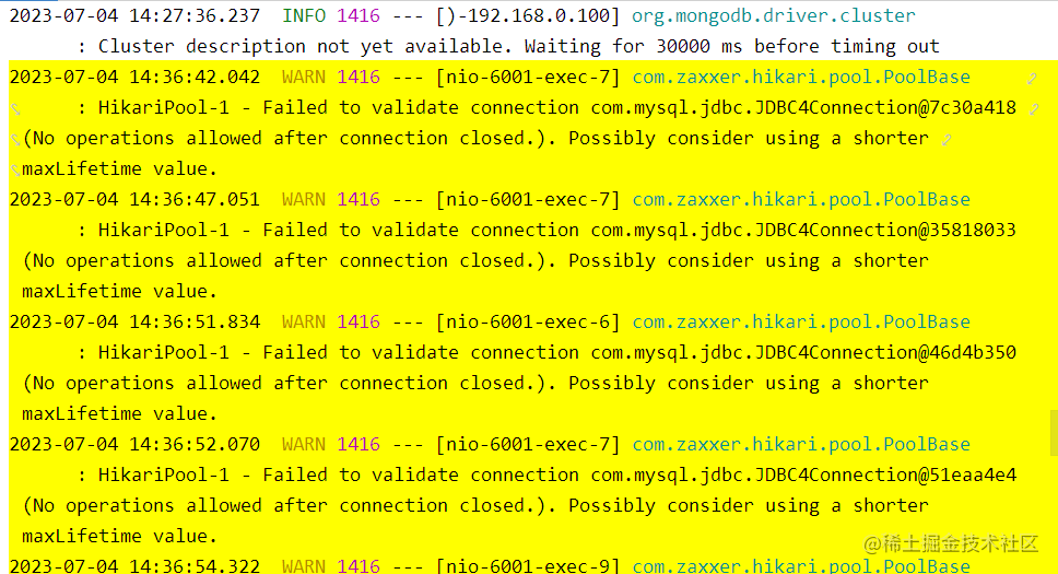 Failed to validate connection JDBC-CSDN博客