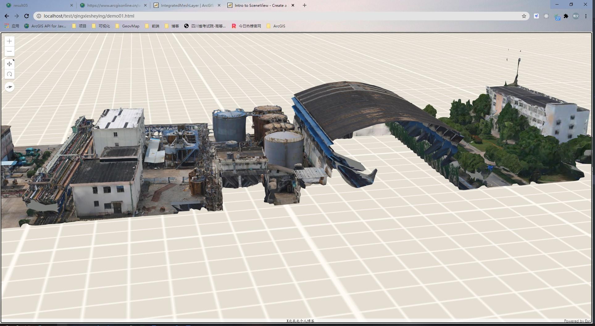 ArcGIS中导入2000系的OSGB数据后发布服务，并在前端调用_2000坐标导入arcgis-CSDN博客