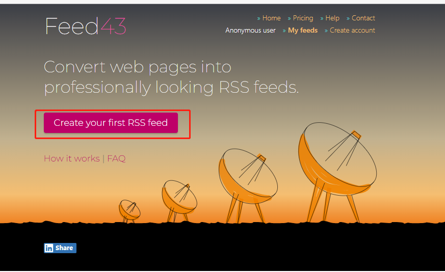 使用Feed43为网页生成RSS订阅源-CSDN博客