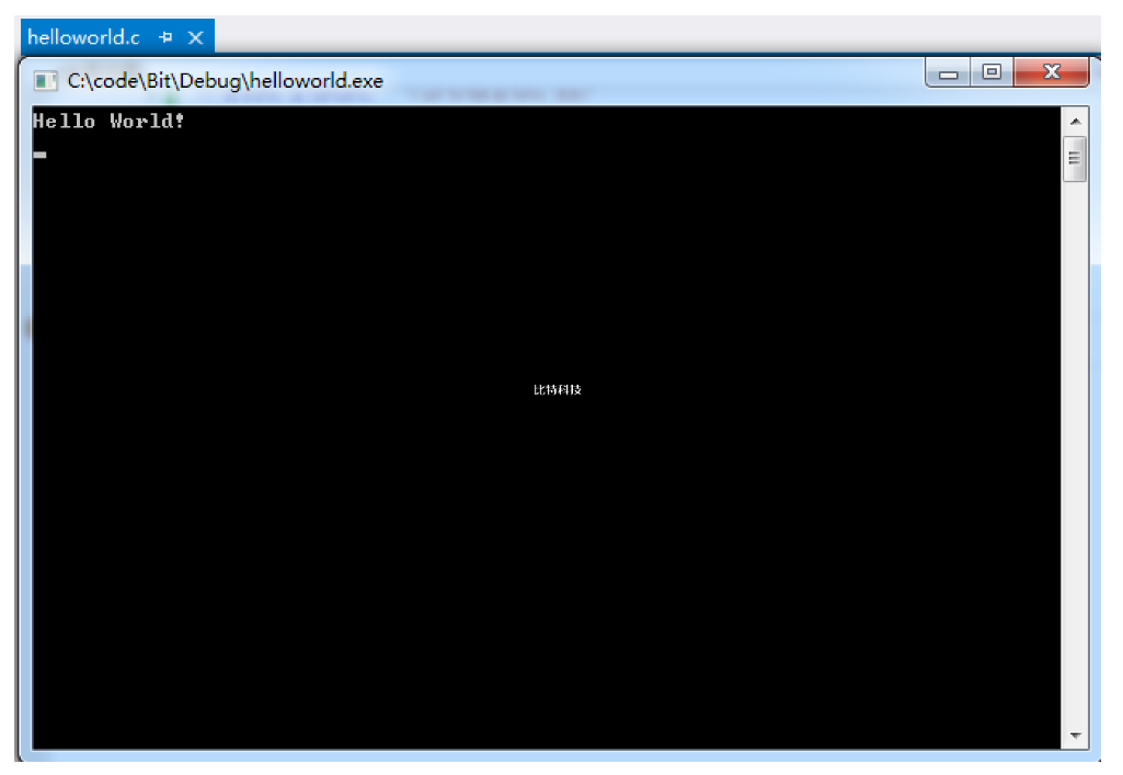 编写一个c程序运行时输出hello World Csdn博客 