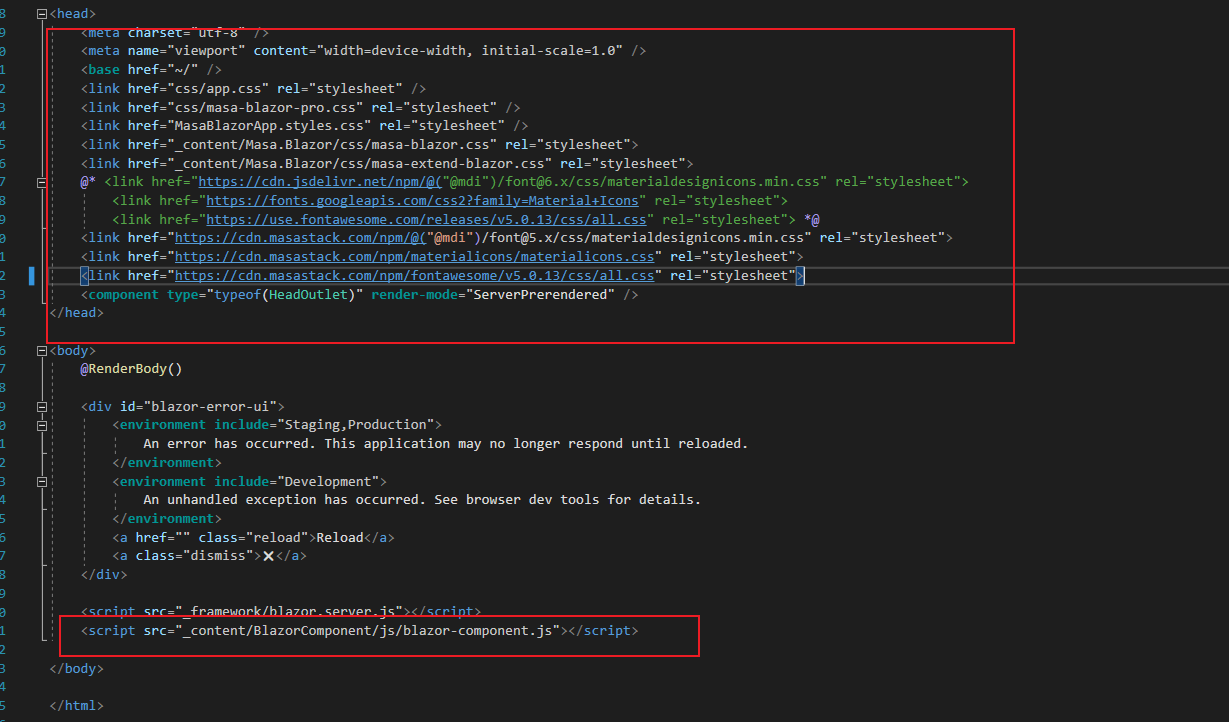 MASA Blazor入门一看就会_blazor cshtml-CSDN博客
