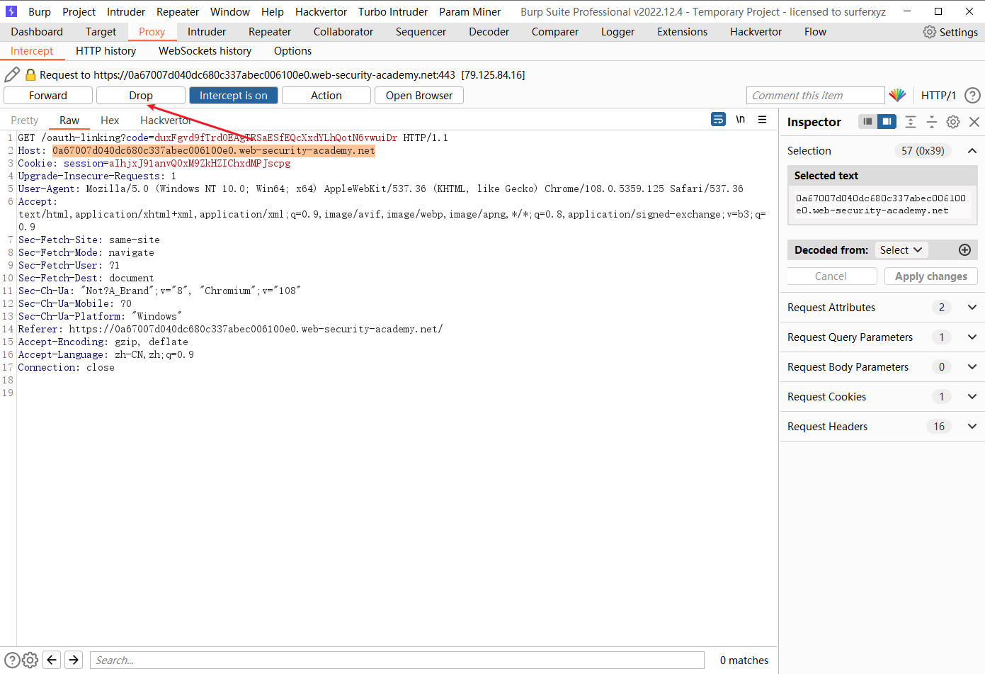 burpsuit 靶场(OAuth authentication categories)_burp oauth-CSDN博客