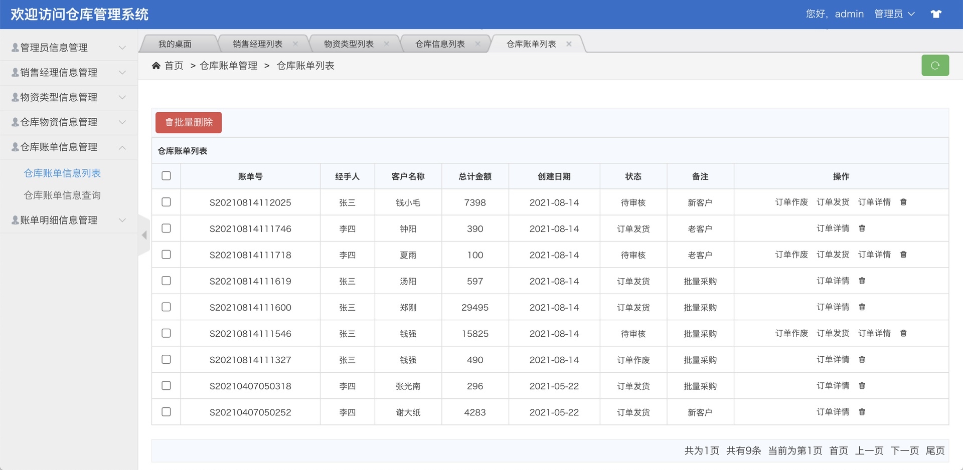 Java 仓库管理系统 仓储管理系统 仓库货物管理 仓库信息javaweb仓库管理系统java Csdn博客 