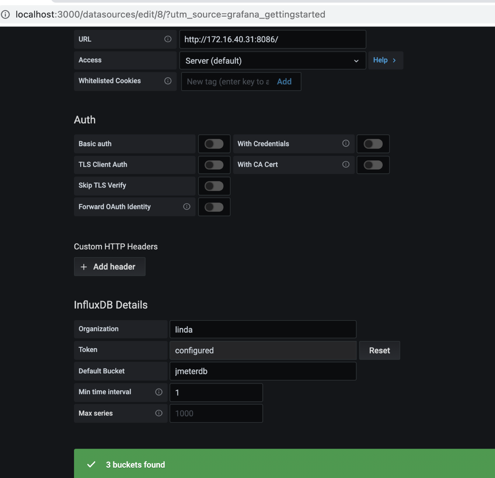 Grafana7+InfluxDB2+Jmeter5 搭建可视化性能测试监控平台_org.md.jmeter.influxdb2 ...